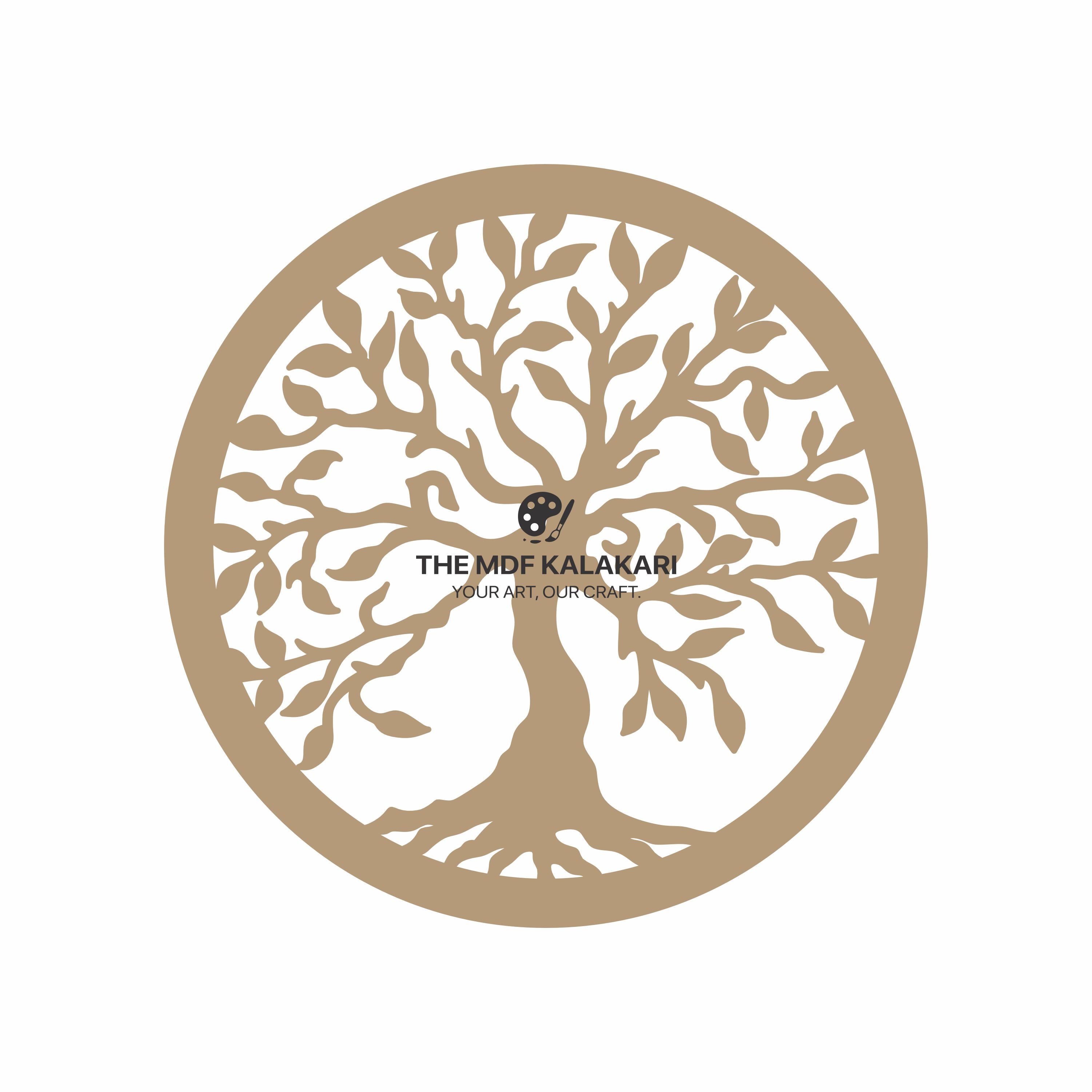 Tree of Life MDF Carving Design - 46 – The MDF Kalakari