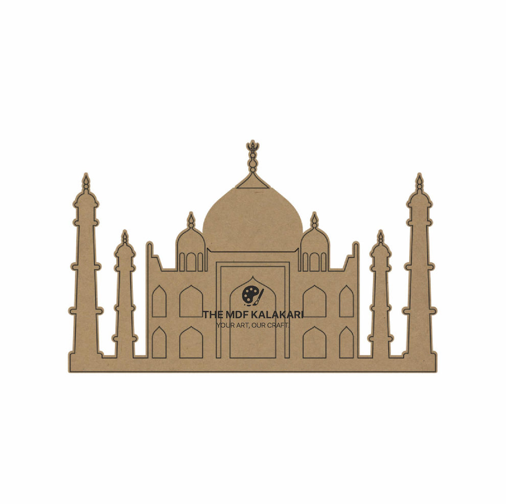 Taj Mahal MDF Fridge Magnet – DIY Cultural Craft for Kids & Adults ...